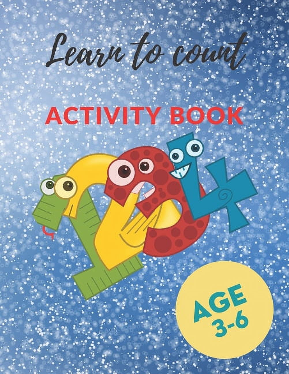 Learn to count Activity book: 30 Activity pages for kids, Count to 9 in ...