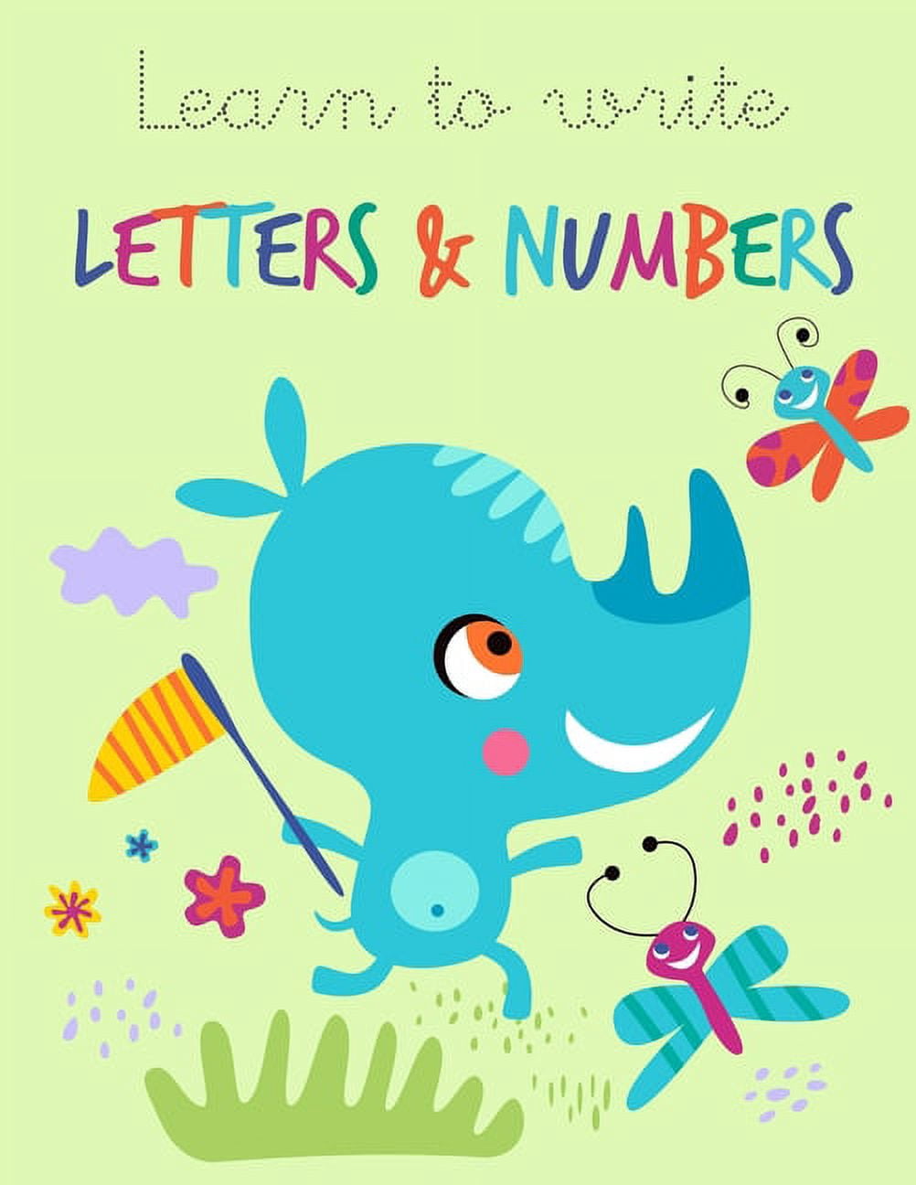 Learn to write: Letters and Numbers, (Paperback) - Walmart.com