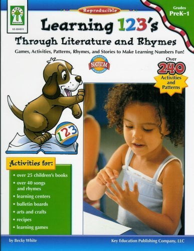 Pre-Owned Learning 123's Through Literature and Rhymes (PreK-Grade 1 ...