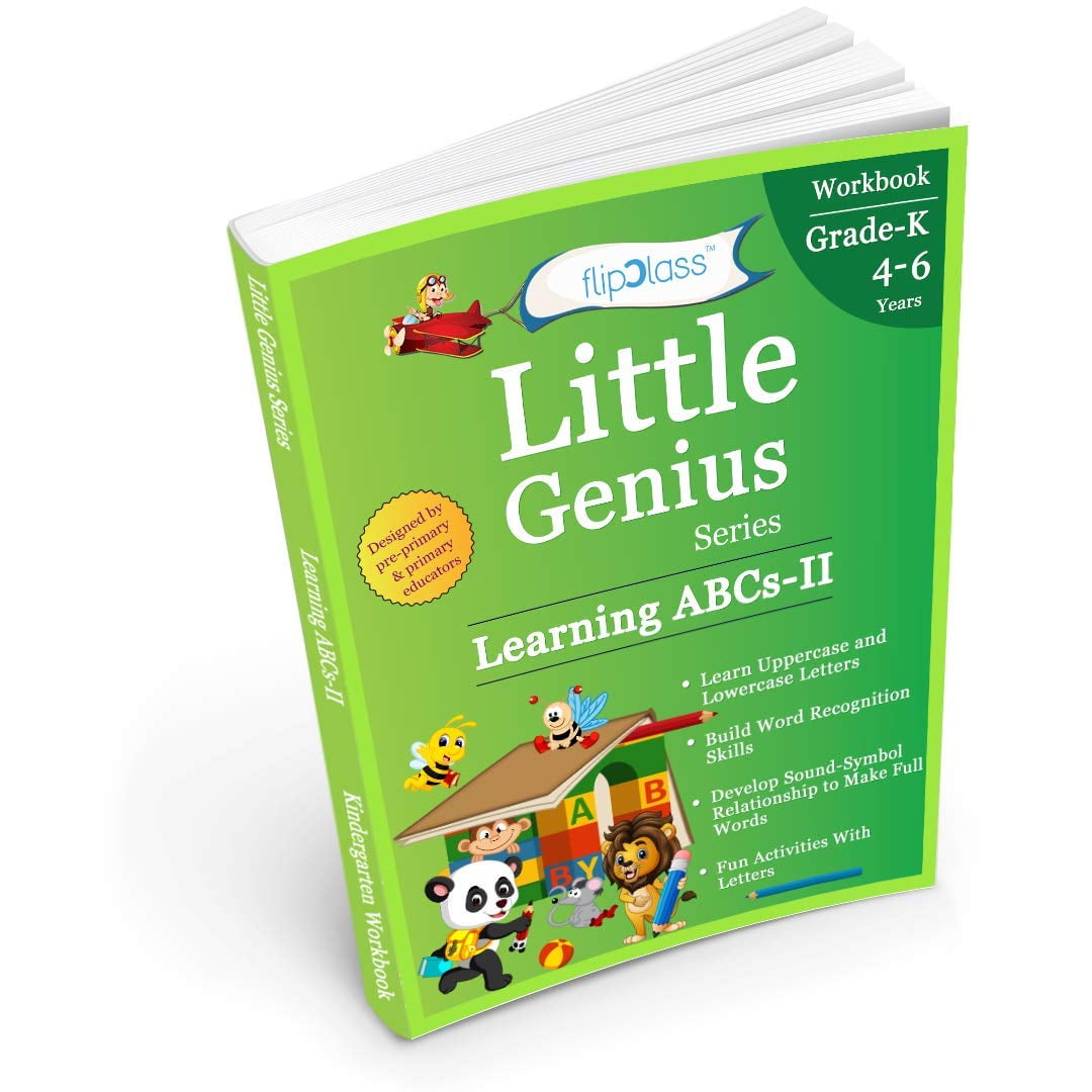 Learning ABCs II: Kindergarten Workbook (Little Genius Series): Teaches ...