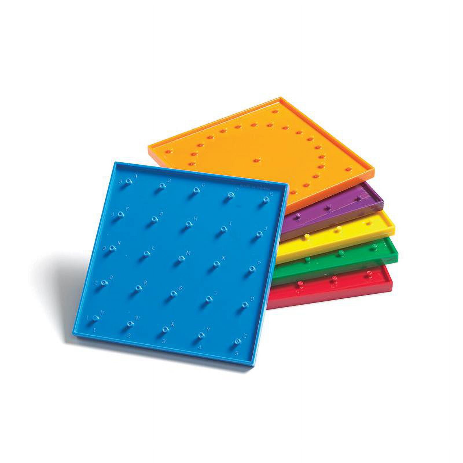 Learning Advantage 6IN DOUBLE SIDED GEOBOARDS - Walmart.com