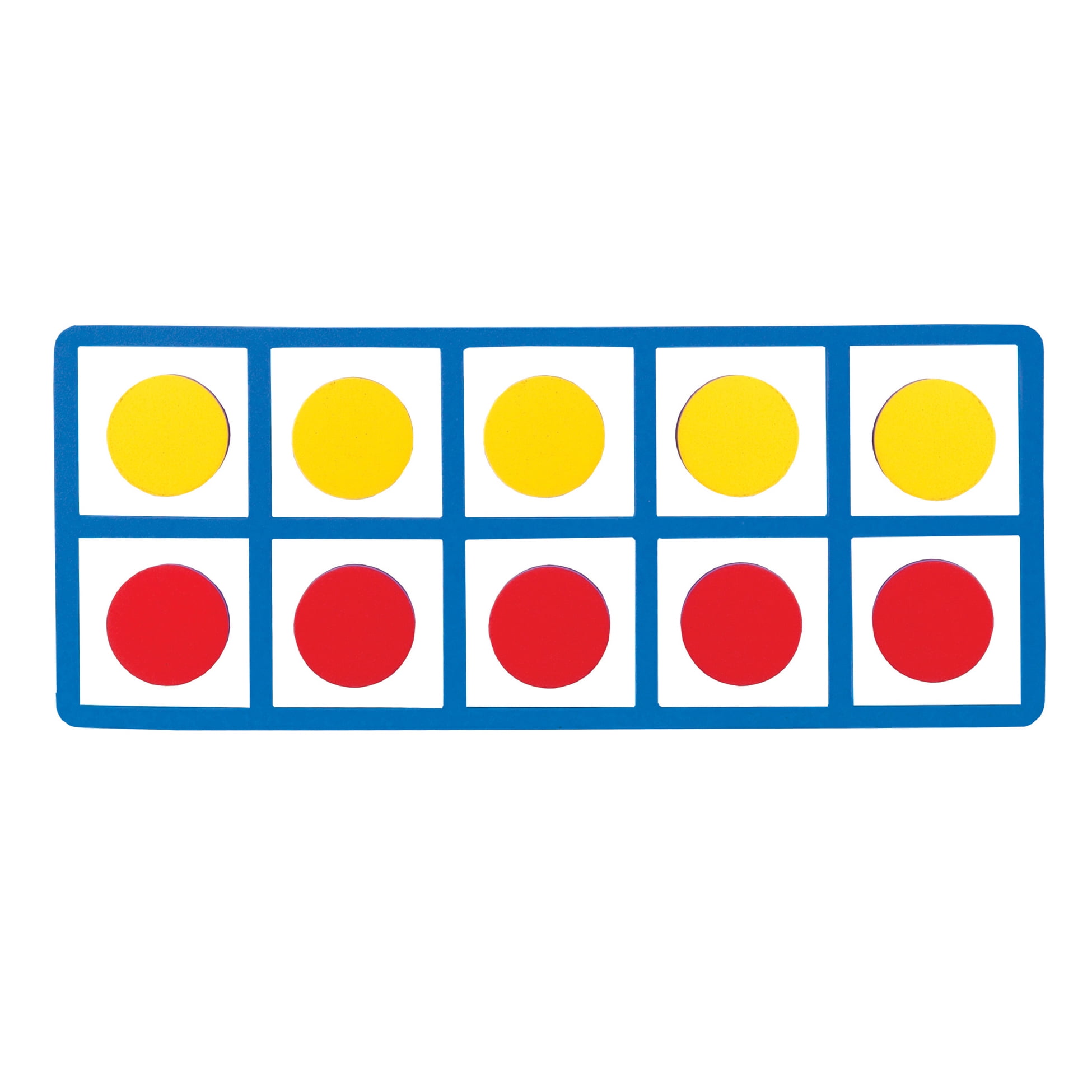 Learning Advantage Giant Magnetic Foam Ten Frames - Set of 2 - Walmart.com
