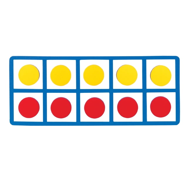 Learning Advantage Giant Magnetic Foam Ten Frames - Set of 2 - Walmart ...