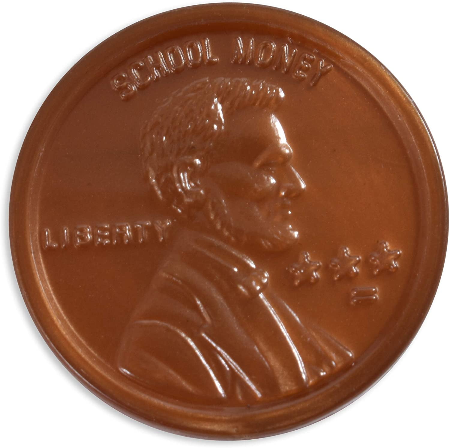 Learning Advantage Play Pennies - Set of 100 Plastic Coins - Designed ...