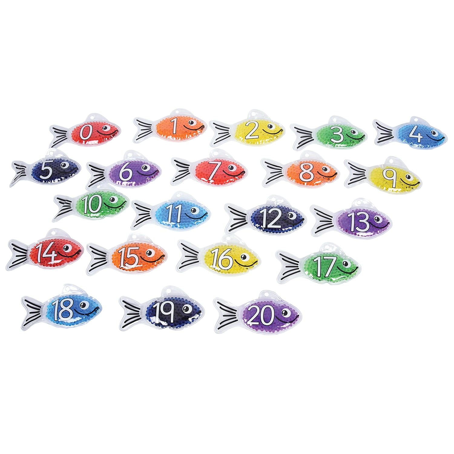 Rainbow Fish Color By Number