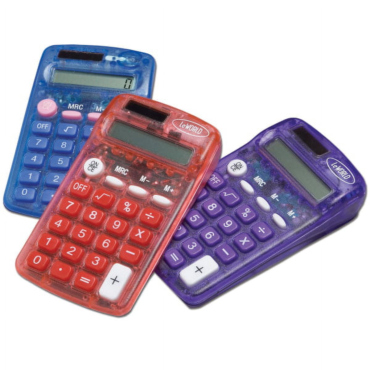 Learning Advantage Student Calculators, Pack Of 6, CTU7506BN - Walmart.com