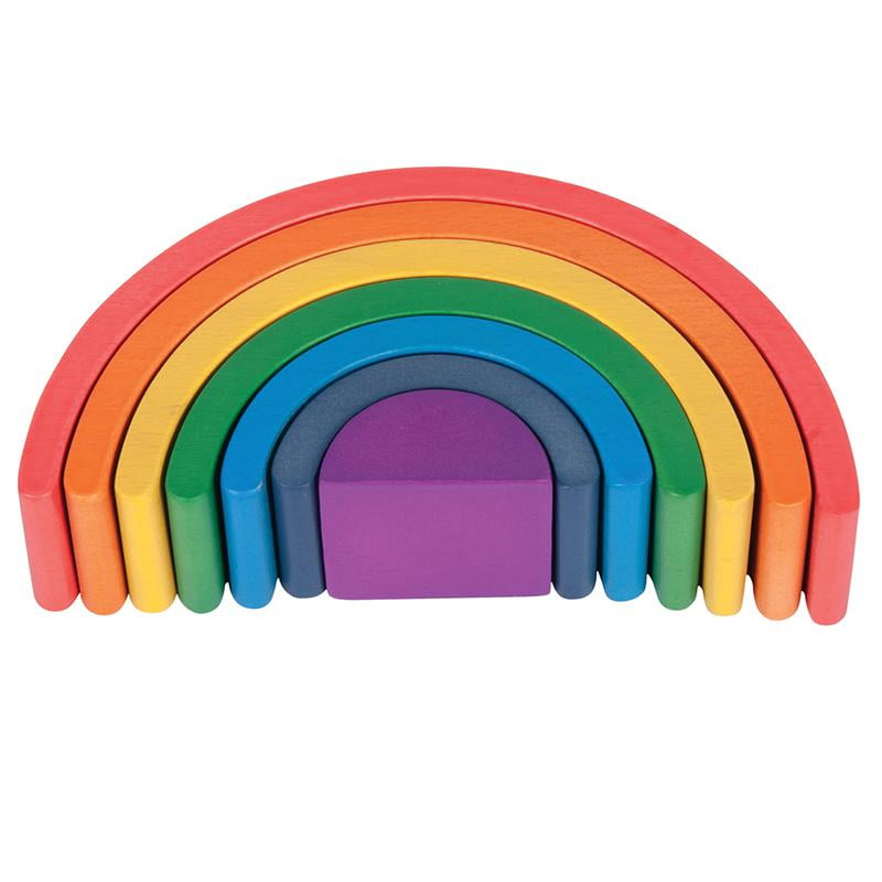 TickiT Wooden Rainbow Architect Arches - Set of 7 - Walmart.com