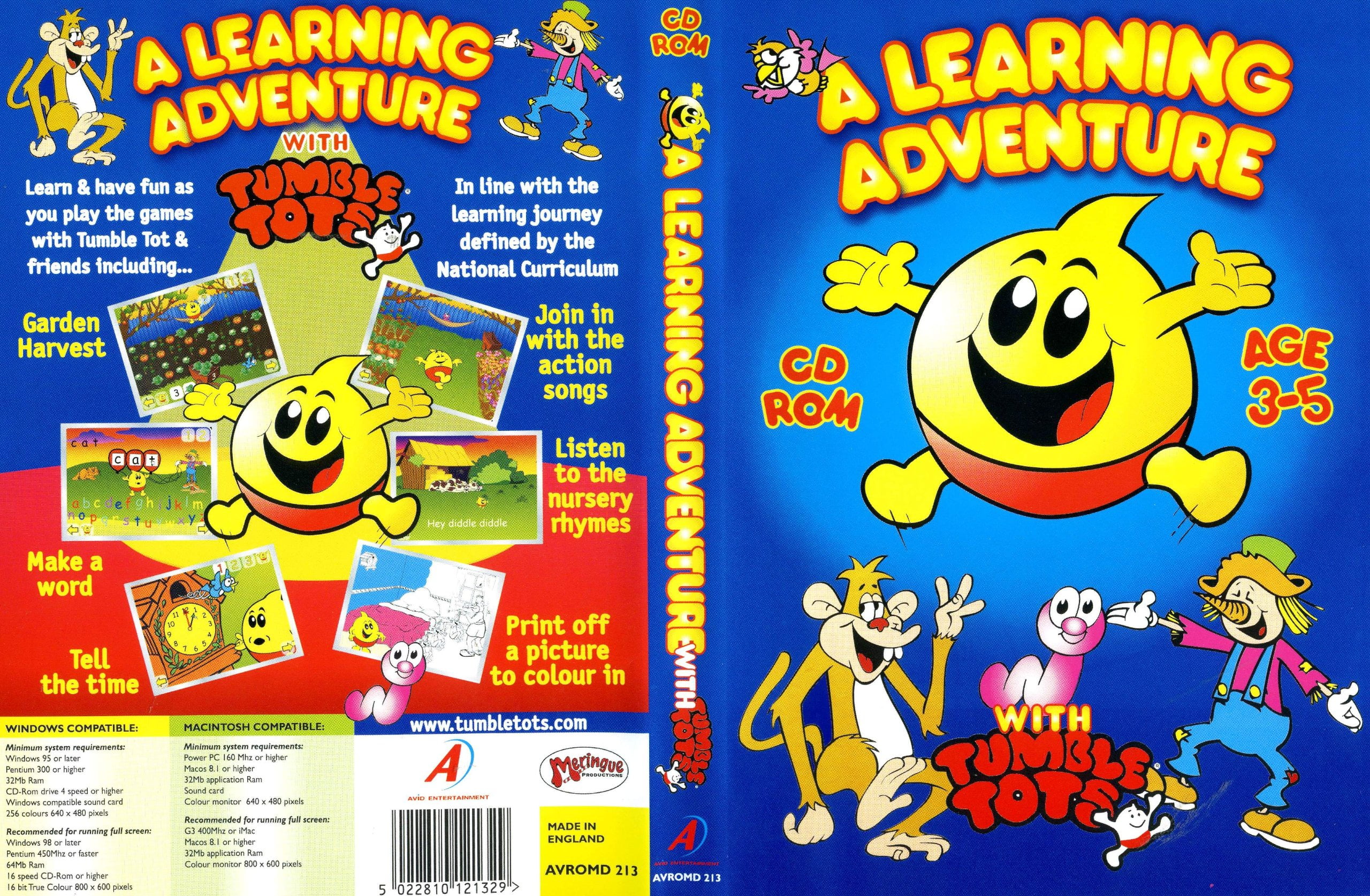 Tumble Tots Learning Adventure With Tumble (CD) - Walmart.com
