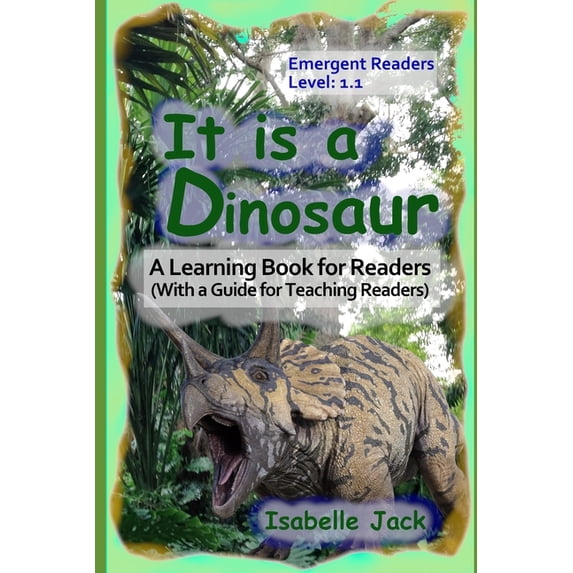 Learning Books for Emergent Readers Leve It is a Dinosaur: A Learning ...