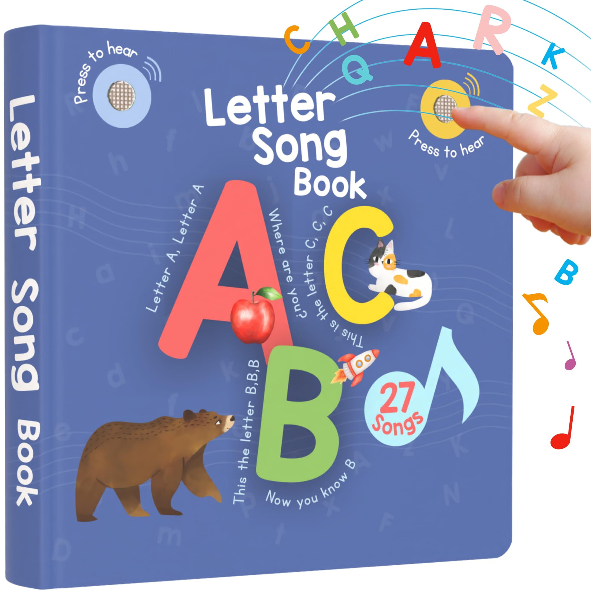 Learning Bugs Interactive Letter IFF17 Song Book for 1 Year olds - 26 ...