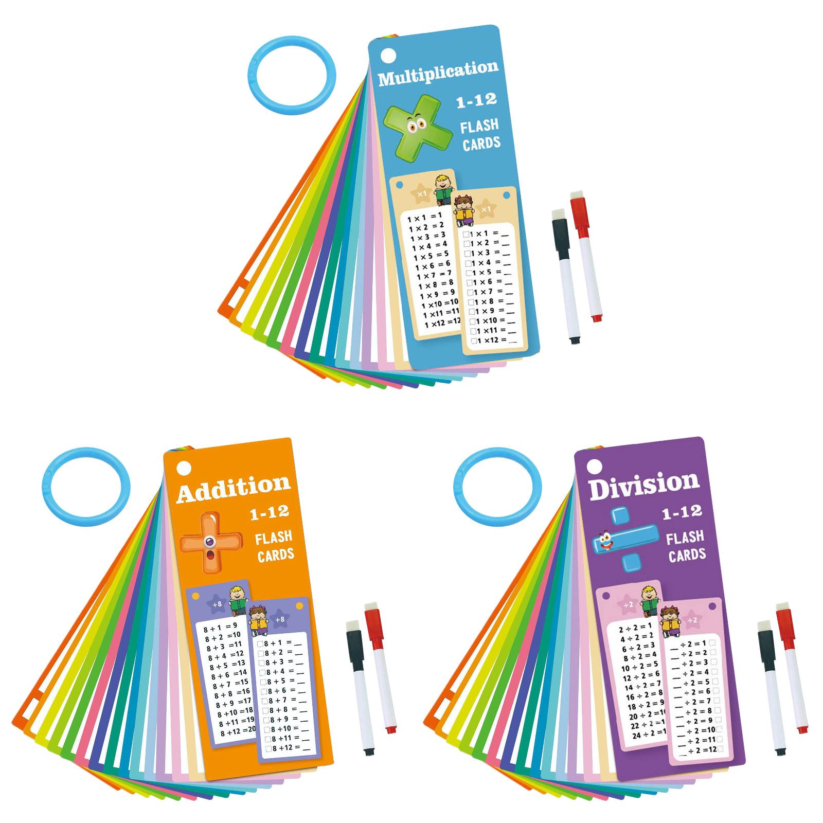 Learning Cards For Children's Bridge Program Between Kindergarten And Elementary School Focusing ...