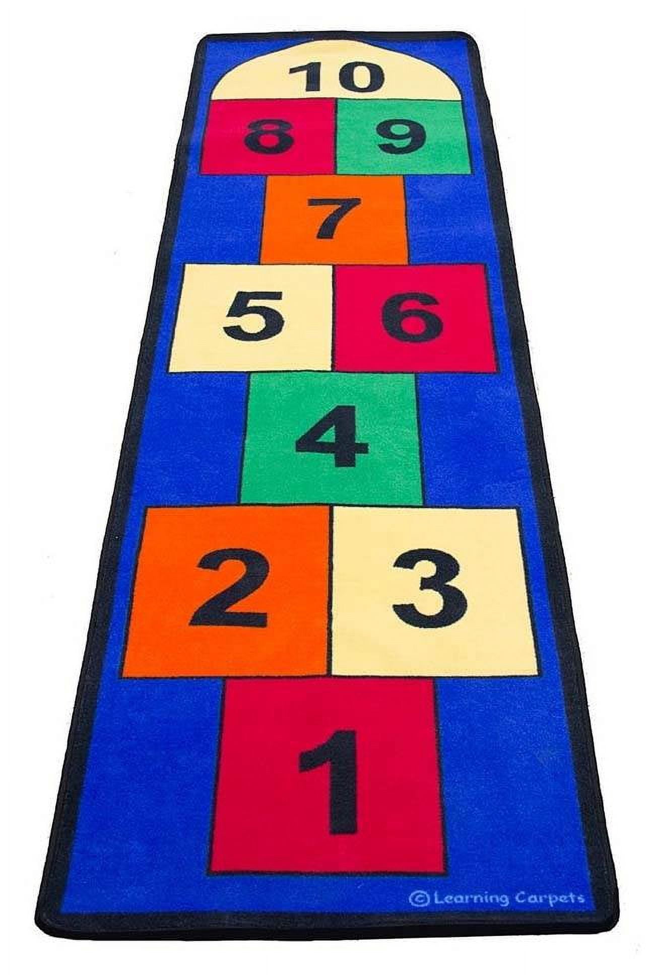 Learning Carpets Jumbo Large Hopscotch Toy, 80cm x 3m, One Color ...
