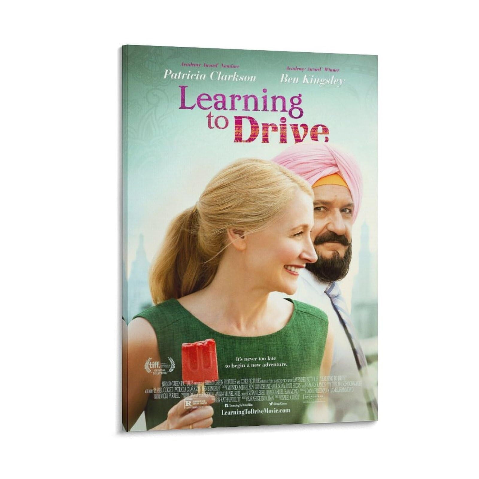Learning to Drive Comedy Film Movie Poster Motivational Posters Wall ...