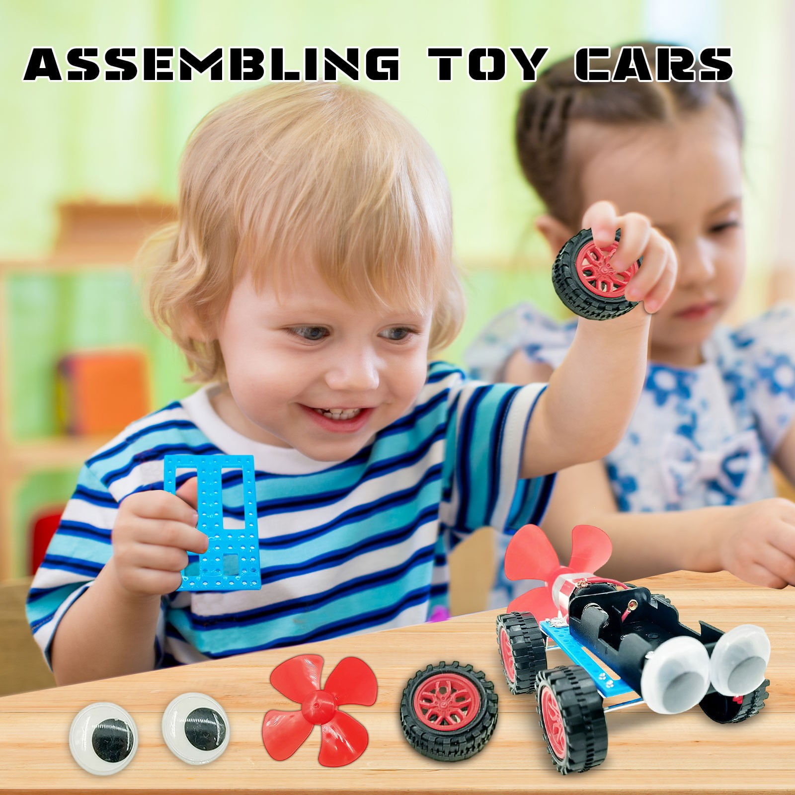 Learning & Education Toys: Children's wind-powered car science toys ...