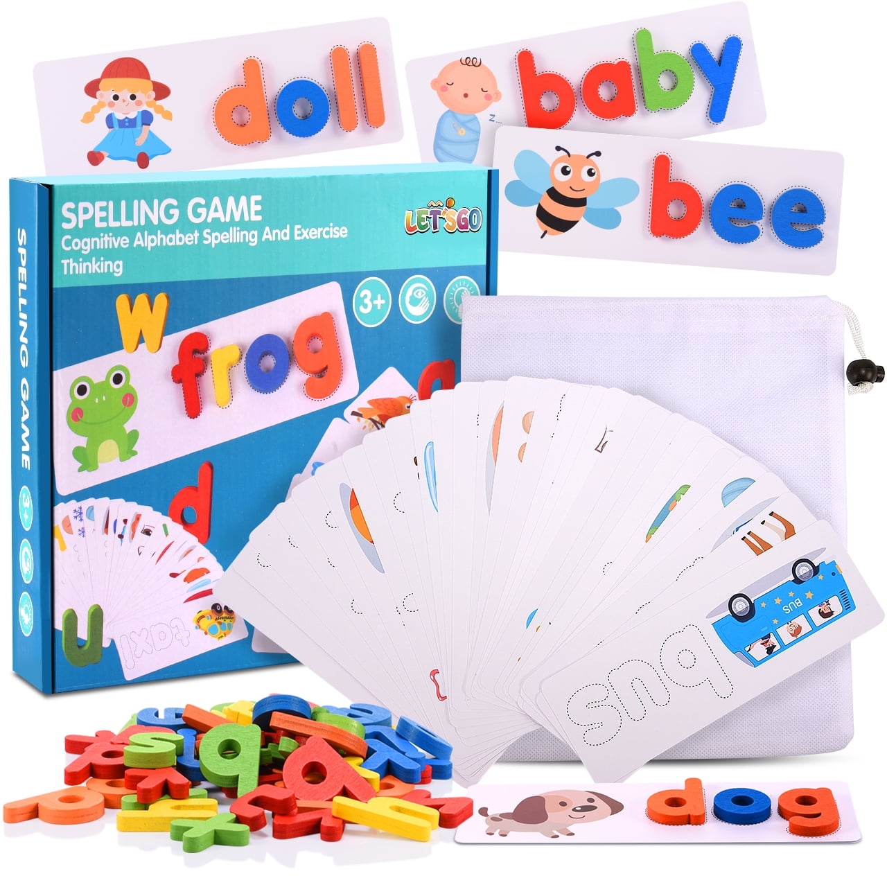 Learning Educational Activity for Kids,Word Builders for Toddler ...
