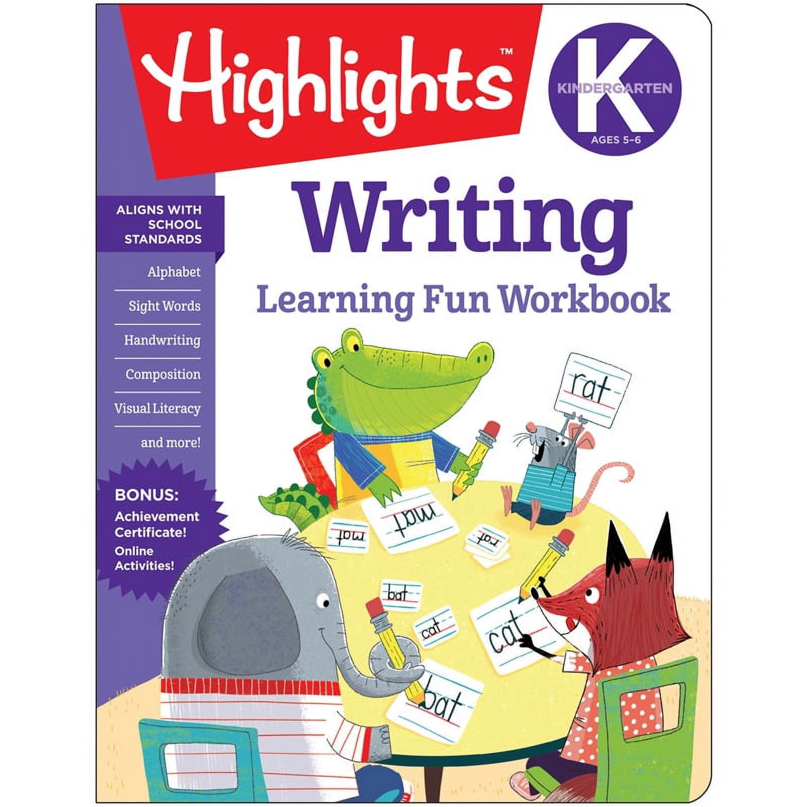 Learning Fun Workbooks, Kindergarten Writing | Bundle of 2 Each ...