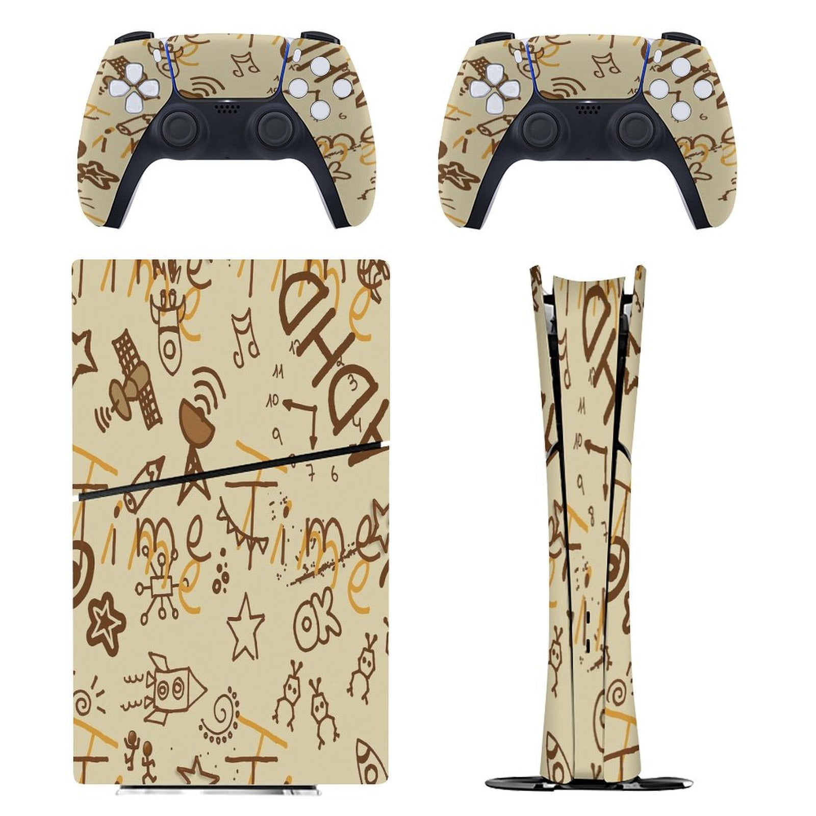 Learning, Graffiti PS5/PS5 Slim Digital Disc Skin Sticker For Console ...