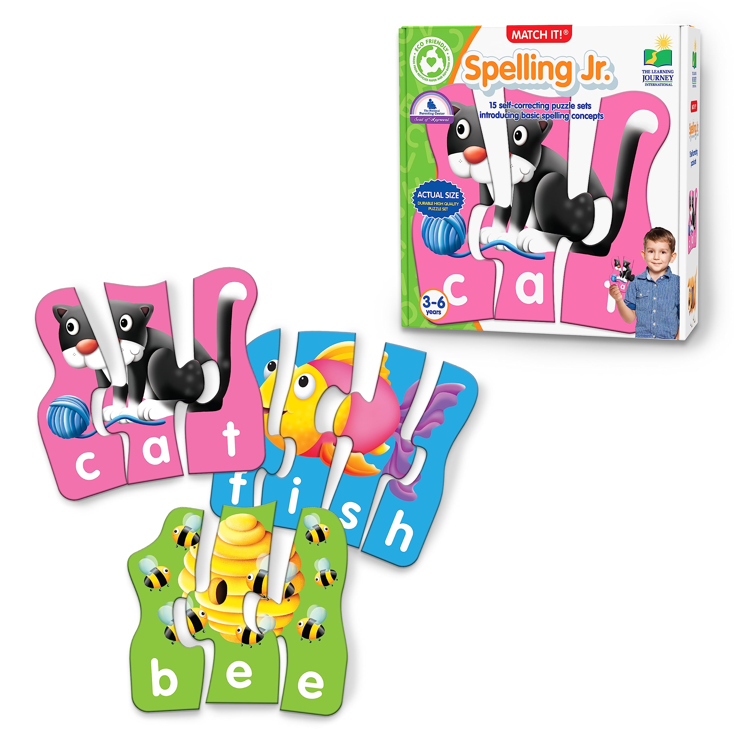 The Learning Journey - DHF10 Match It! Spelling Jr. - 15 Self ...