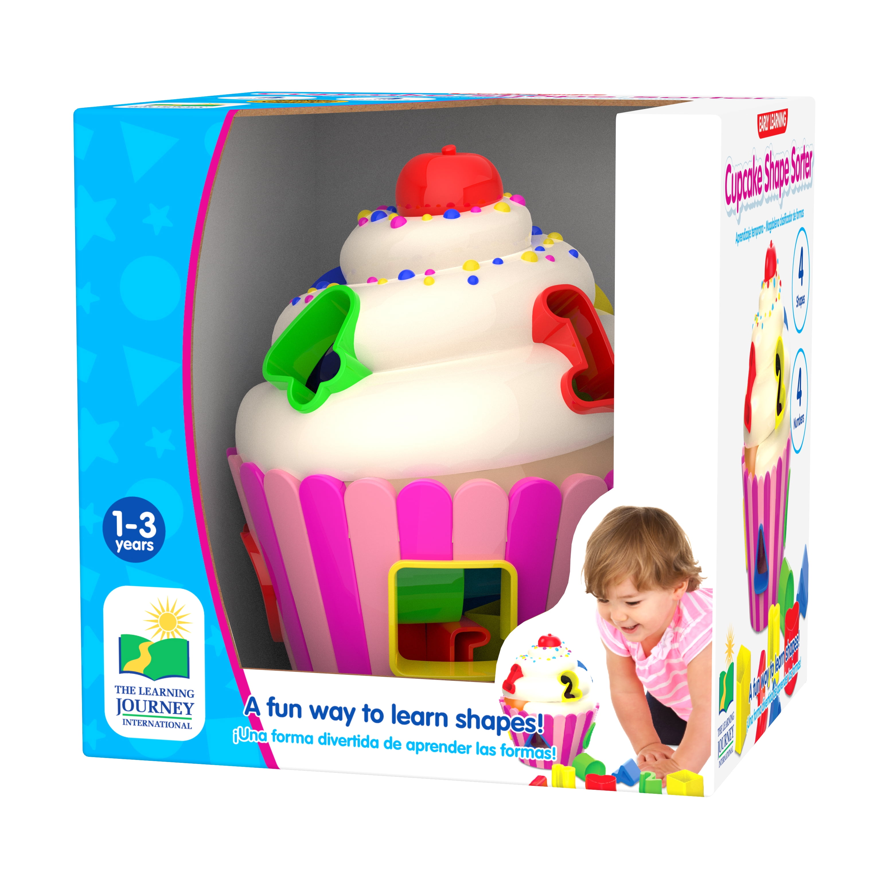The Learning Journey – Early Learning – Cupcake Shape Sorter – Baby and ...