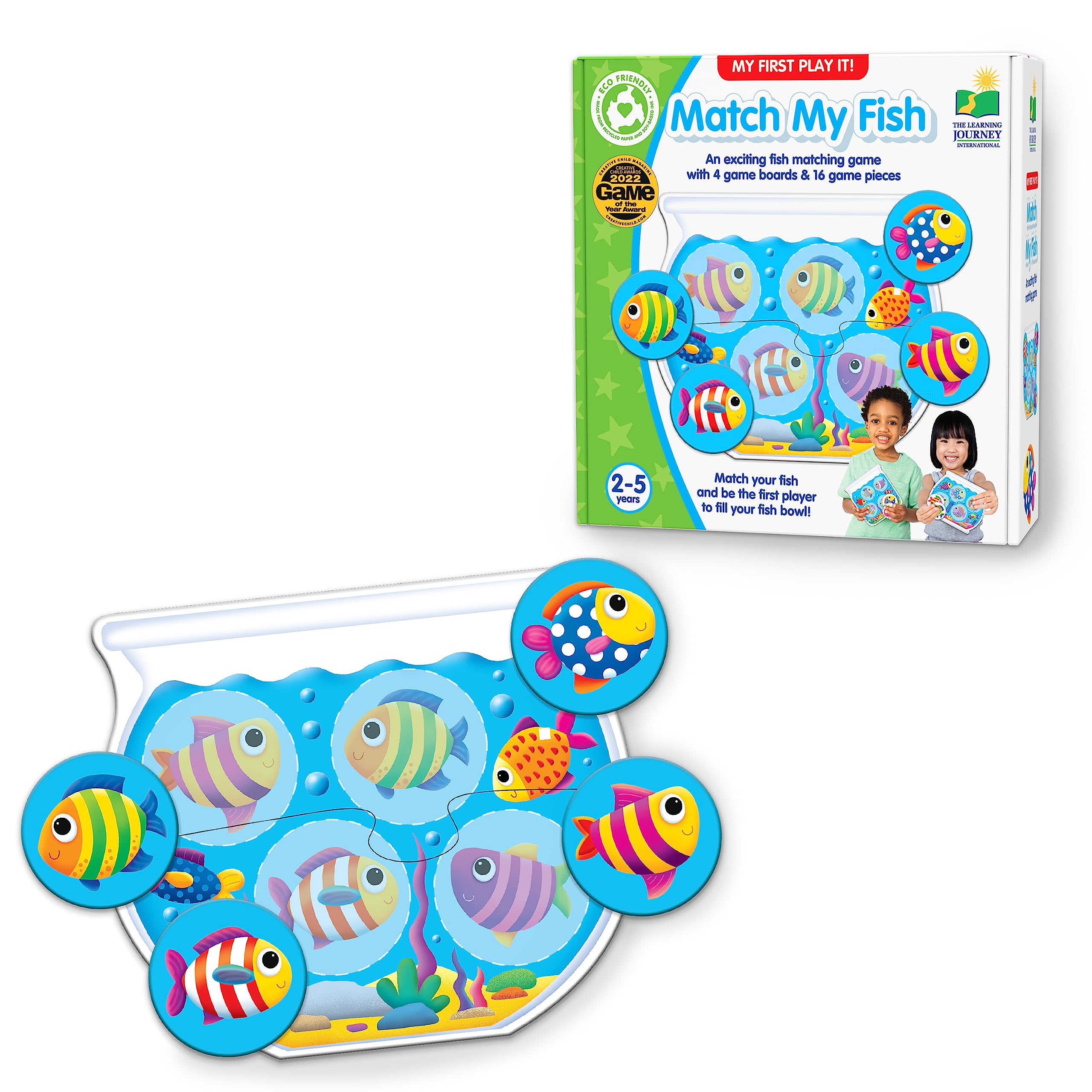 Learning Journey International My KEF16 First Play It - Match My Fish ...