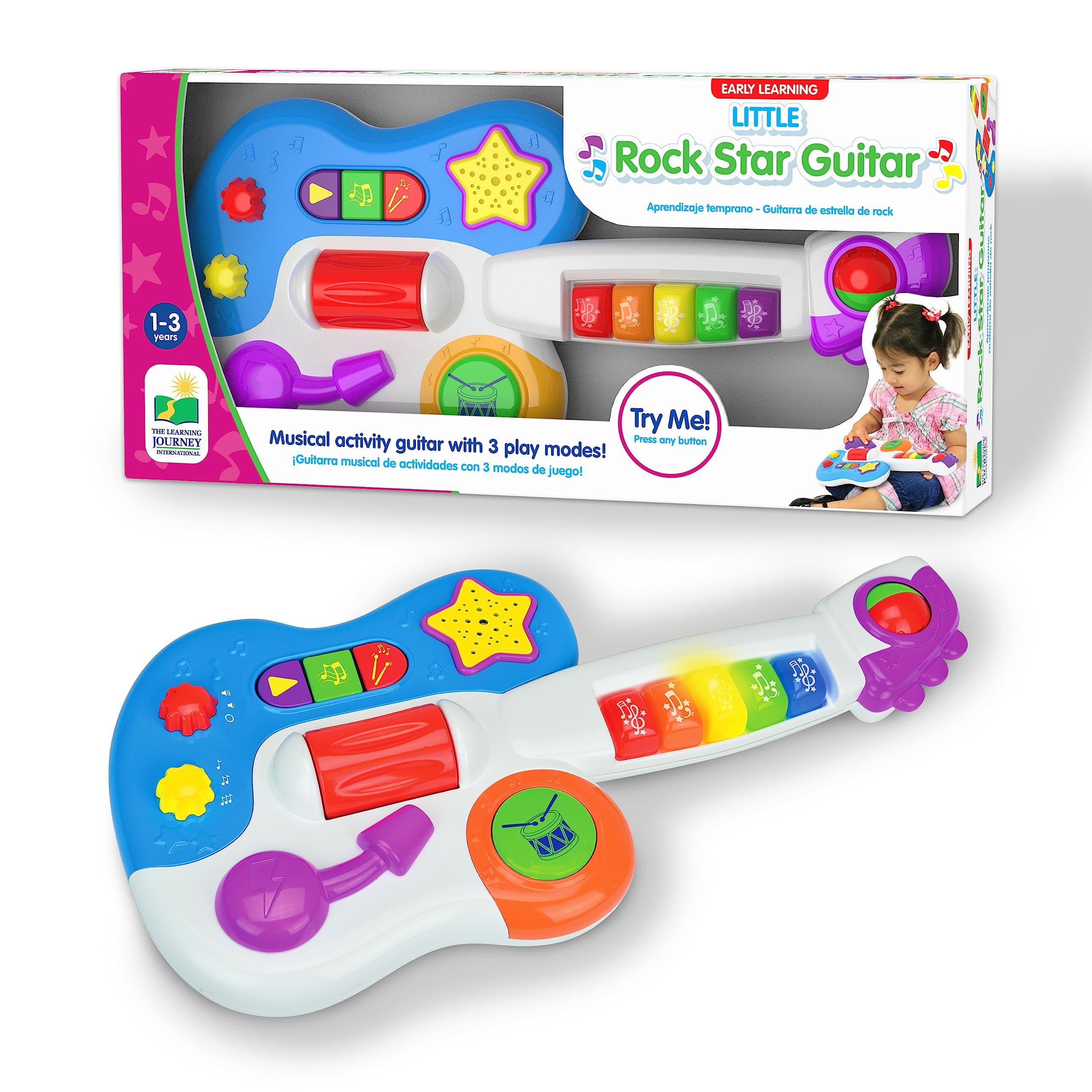 The Learning Journey: Little MMF7 Rock Star Guitar - Baby & Toddler Toys & Gifts for Boys ...