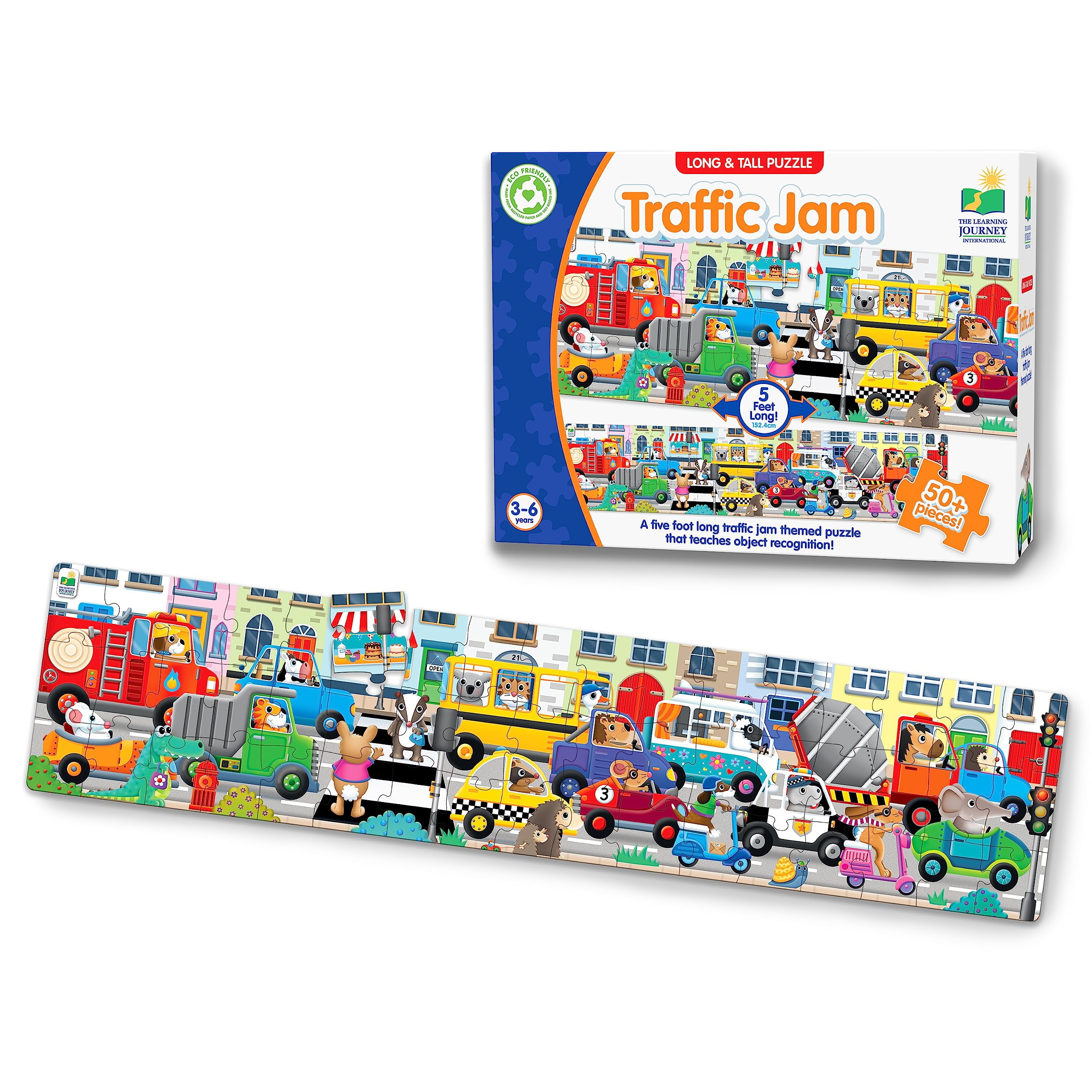 The Learning Journey: Long STF9 & Tall Puzzle - Traffic Jam- Kids ...