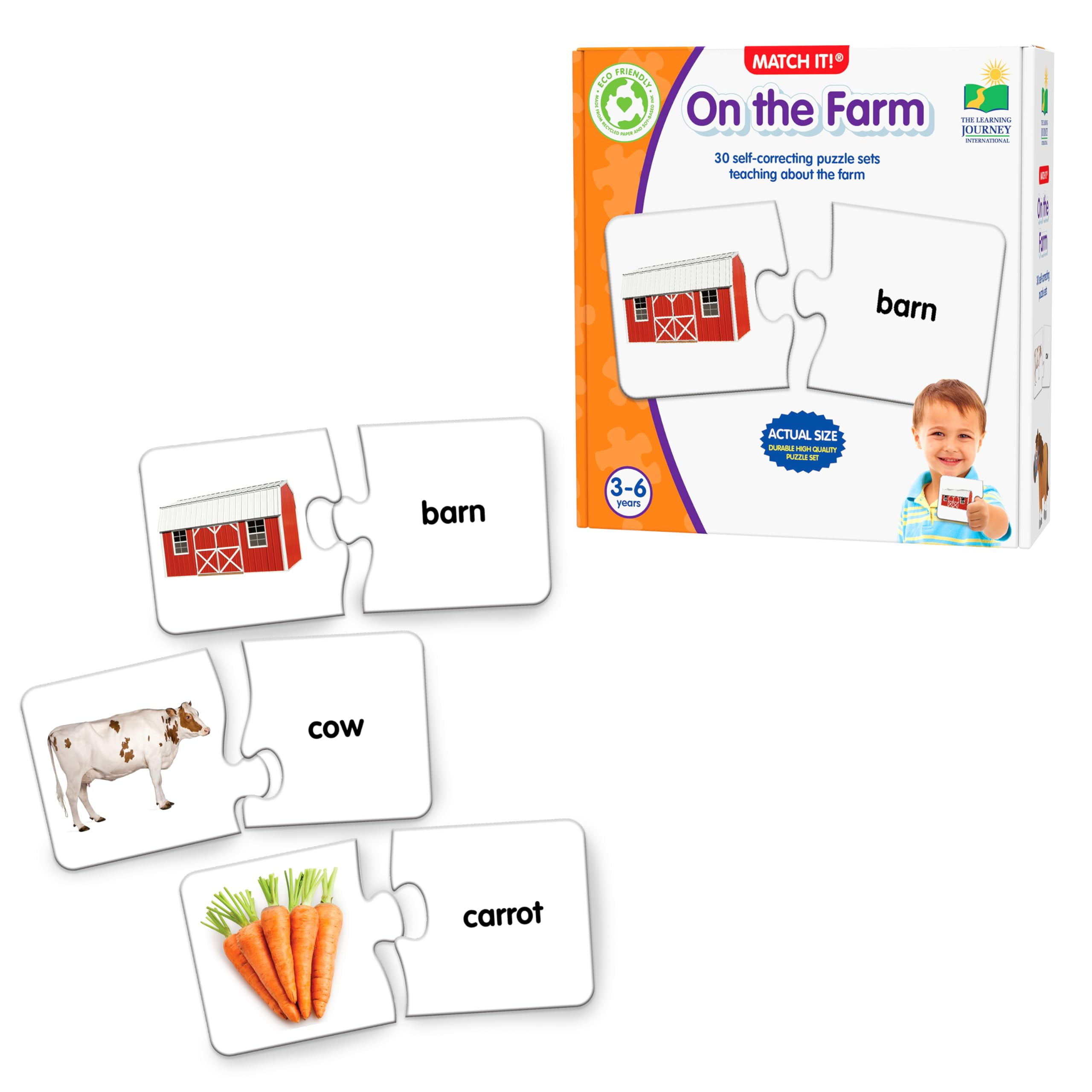 The Learning Journey: Match MMF7 It! - On The Farm - 30 Self Correcting ...