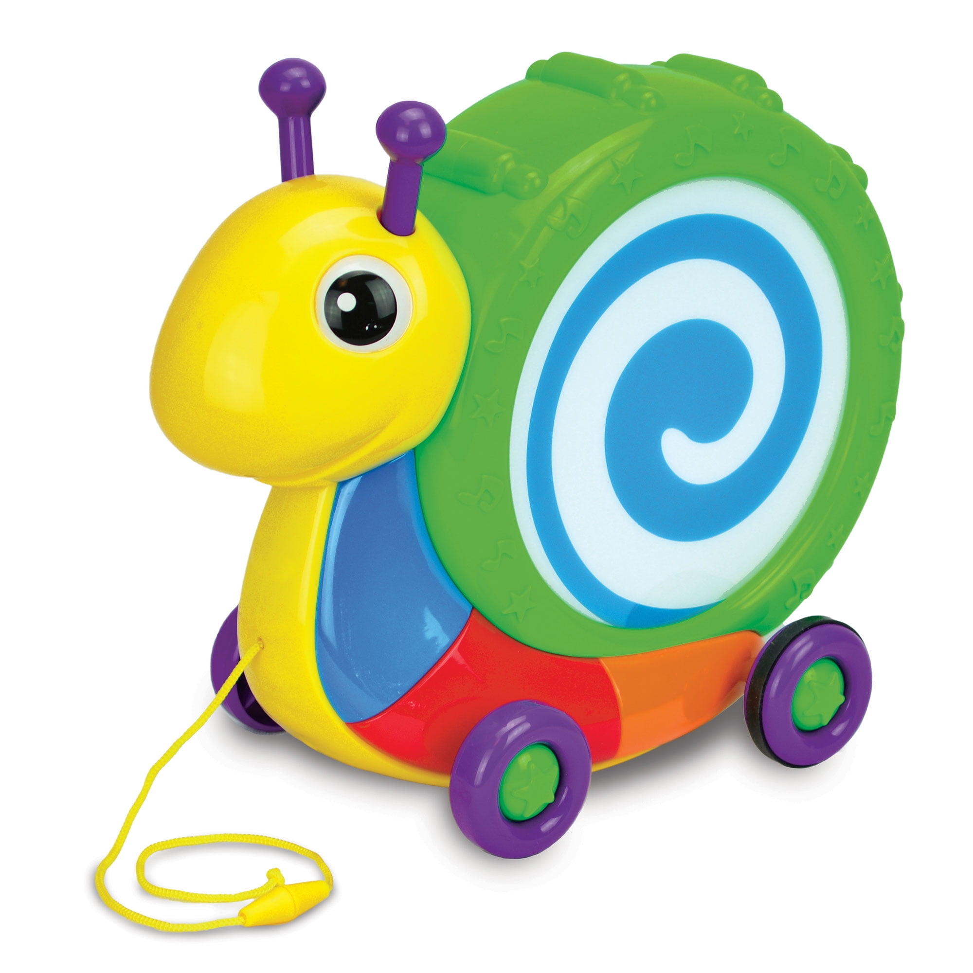 Learning Journey Pull Along Snail Drum - Walmart.com