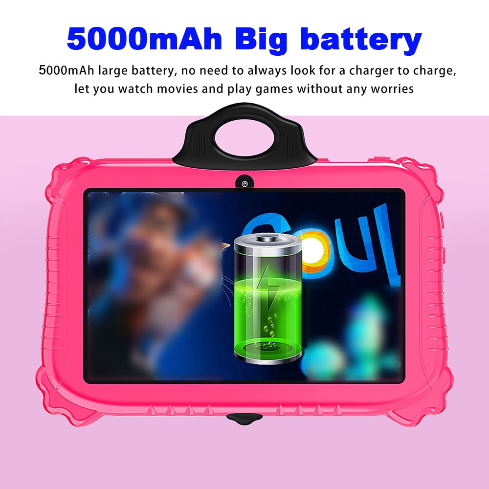 Learning Kids Tablet 7-inch 12 6GB+128GB 1960x1080 High-Clear Screen ...