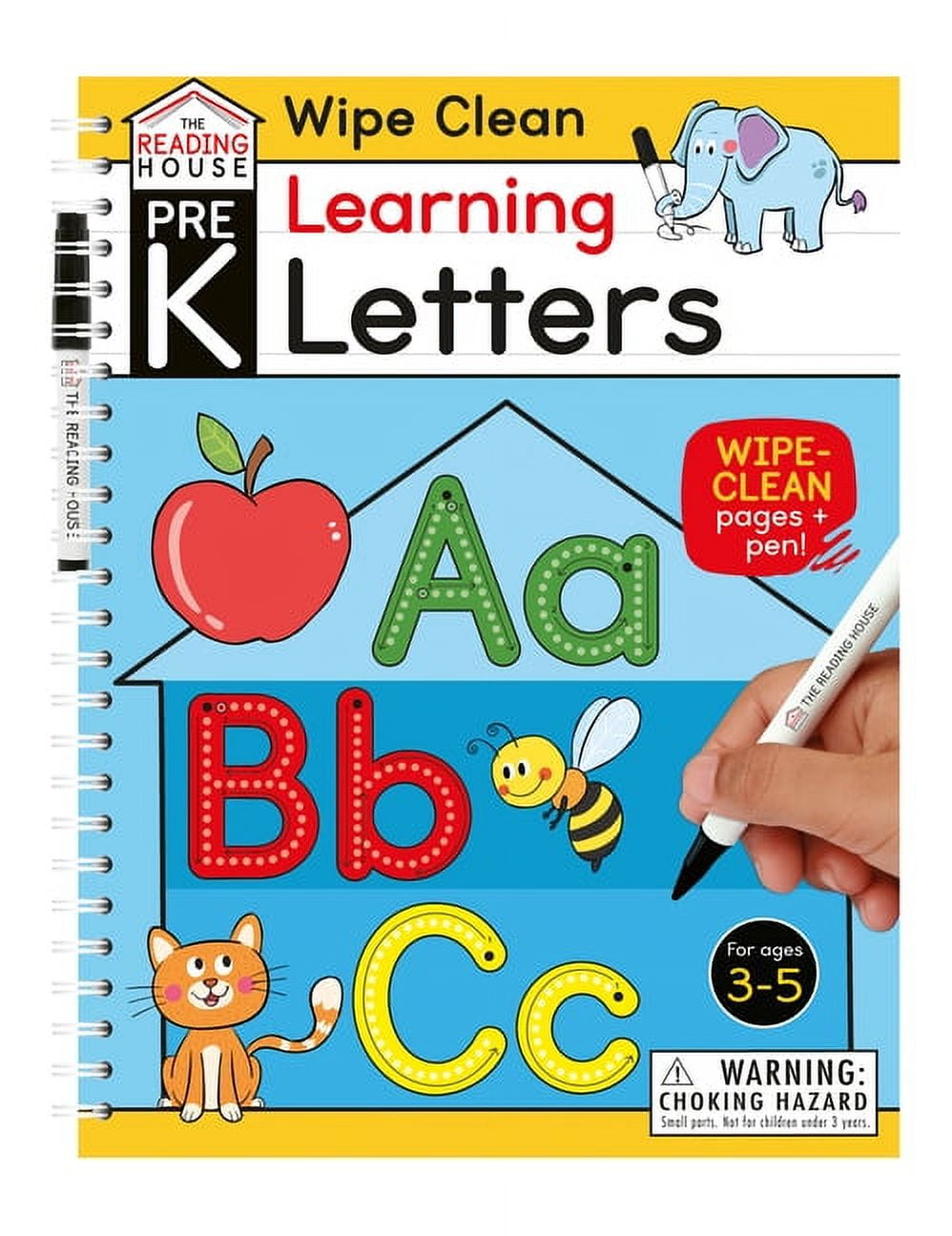 Learning Letters (Pre-K Wipe Clean Workbook): Preschool Wipe Clean ...