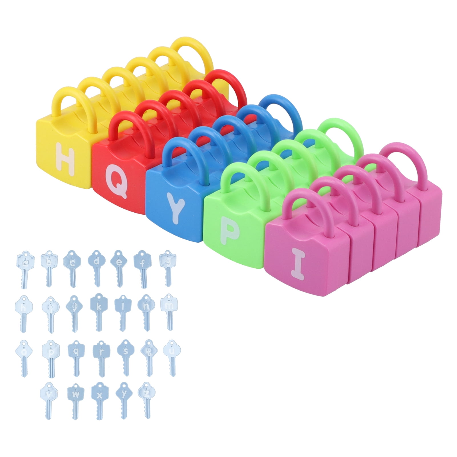 Learning Locks Alphabet Toys Educational Learning Locks Counting Toys ...