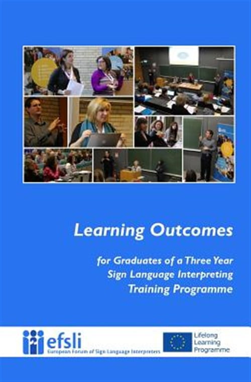 Pre-Owned Learning Outcomes for Graduates of a Three Year Sign Language ...