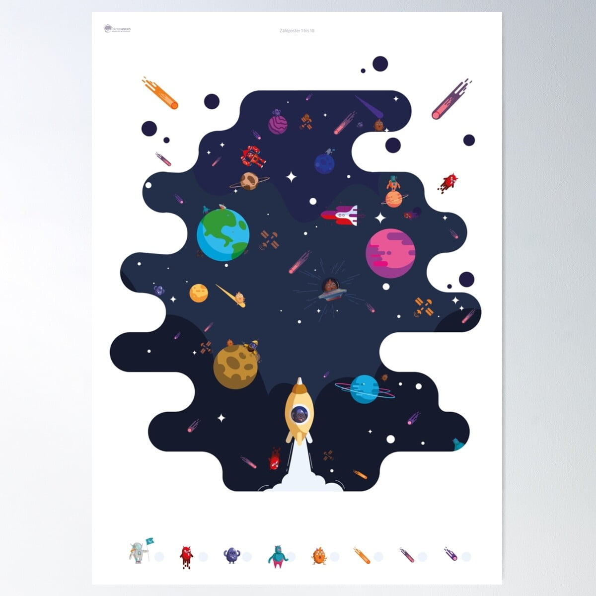 Learning Poster Counting Poster - Learning To Count For Children From 4 ...