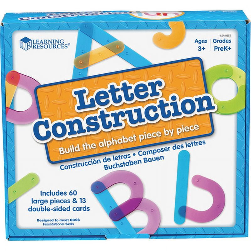 Learning Resources-1PK Learning Resources Letter Construction Activity ...
