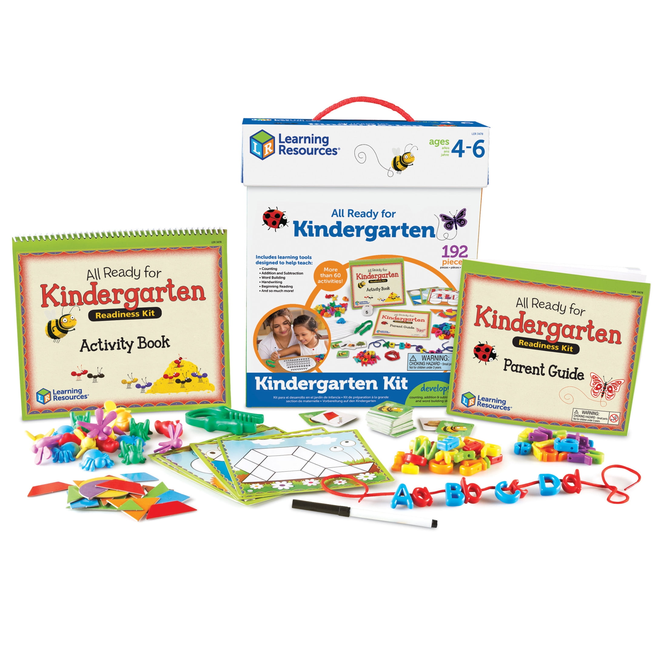 Learning Resources Kindergarten Readiness Kit - School Supplies ...