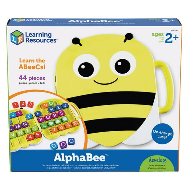 Learning Resources AlphaBee Alphabet, Homeschool, ABCs, Numbers, Shape ...