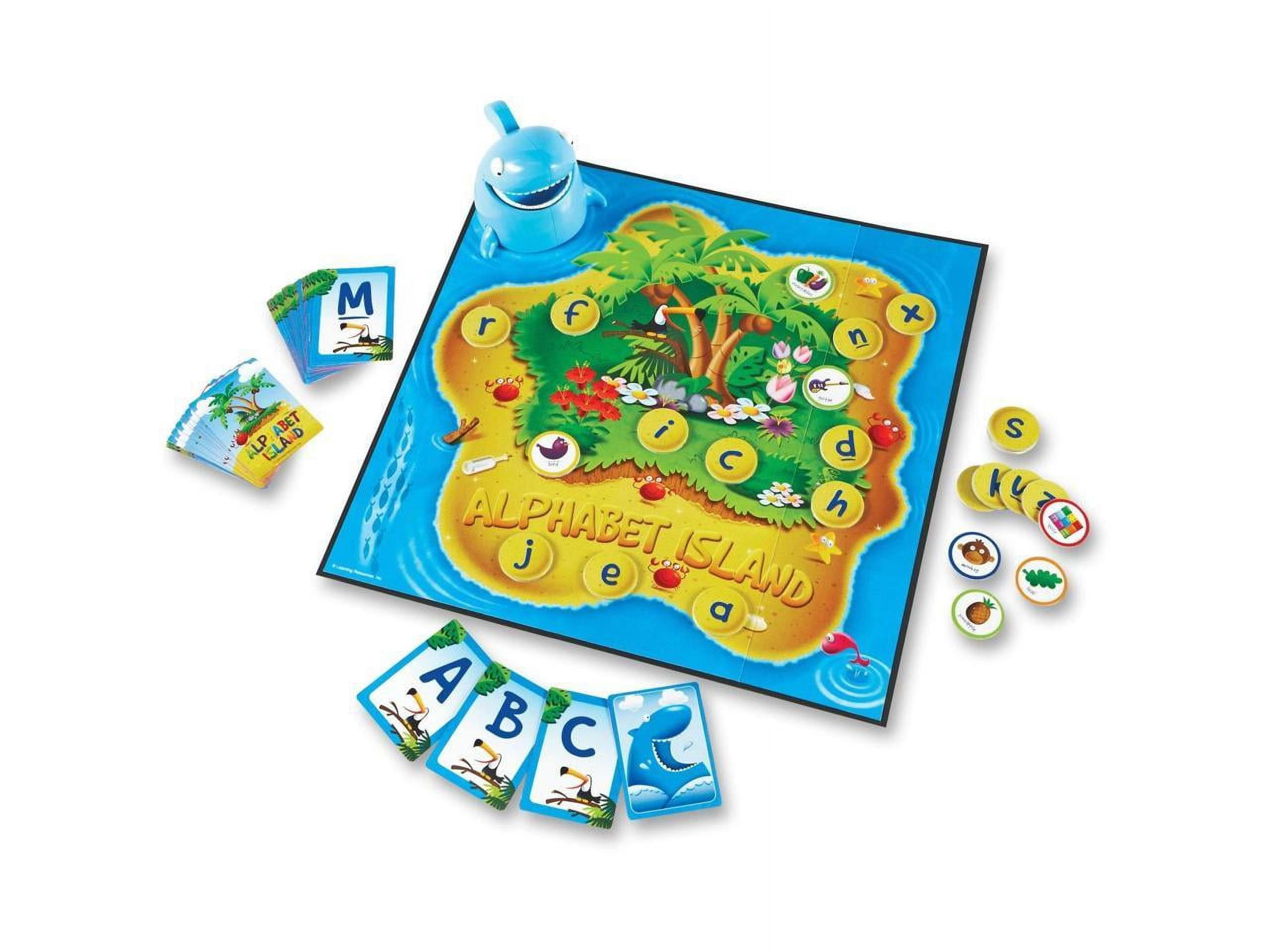 Learning Resources Alphabet Island Letter/Sounds Game, Alphabet Toys ...