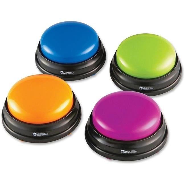 Learning Resources Answer Buzzers Set, Multi Color - Pack of 4 ...