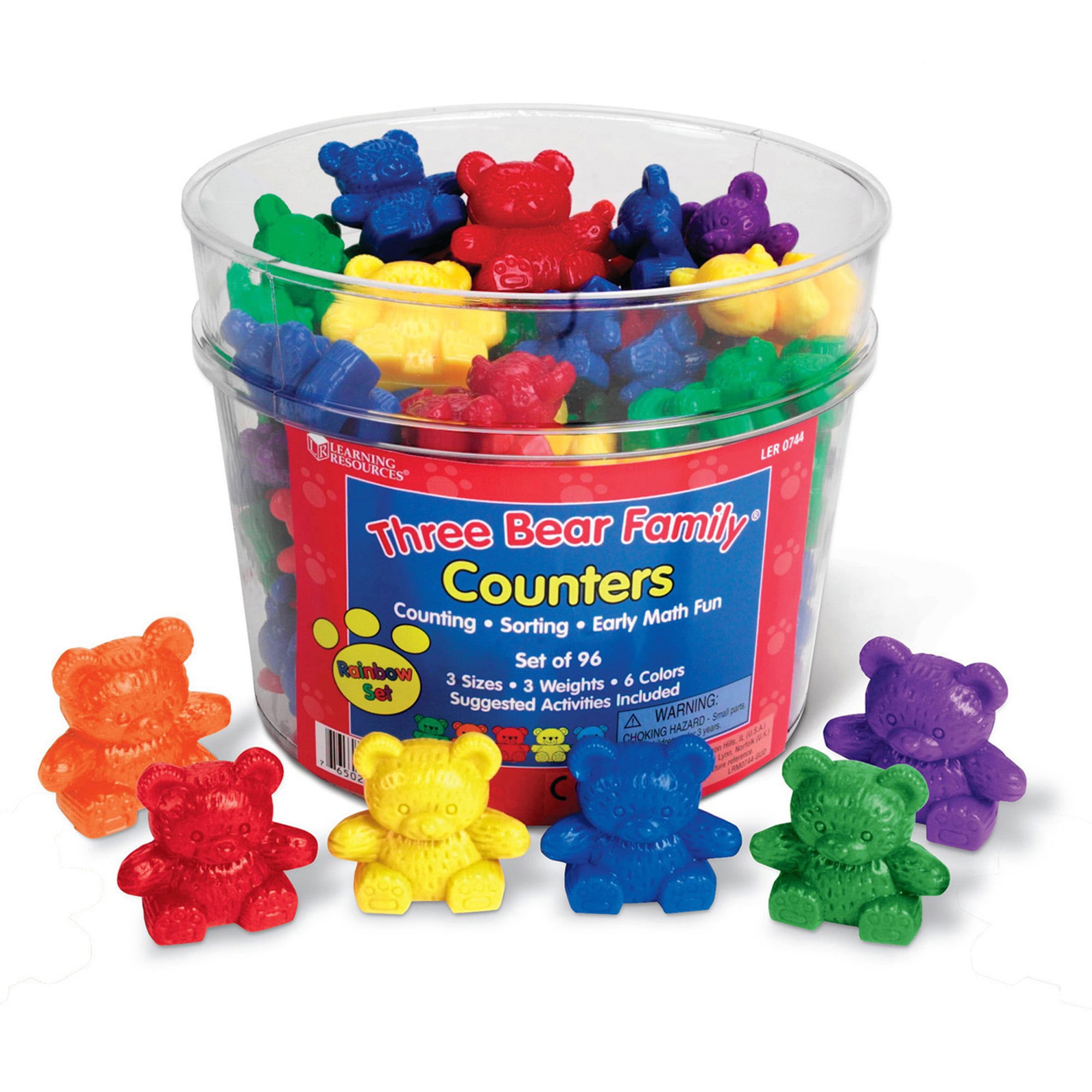 Learning Resources Baby Bear Sorting Set, Set of 102 - Walmart.com