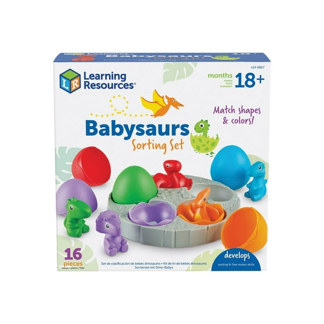 Learning Resources - Babysaurs Sorting Set - Walmart.com