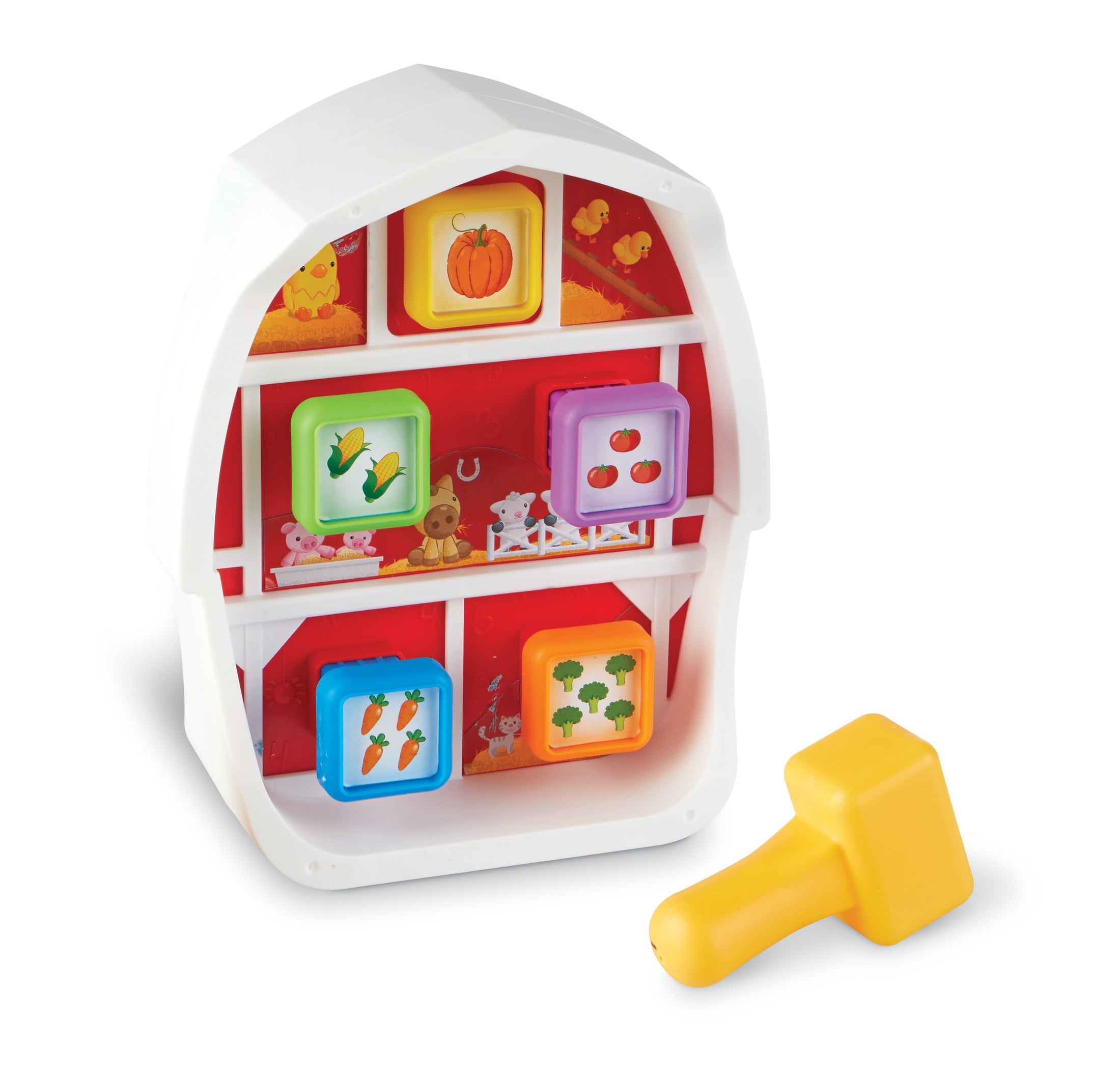 Learning Resources Barnyard Pounding Bench Toddler and Preschool ...