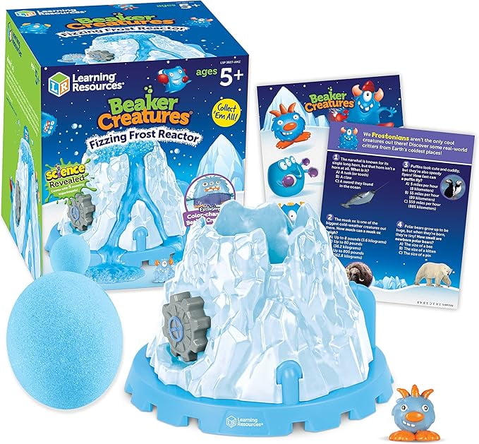 Learning Resources Beaker Creatures Fizzing Frost Reactor - 6 Pieces ...
