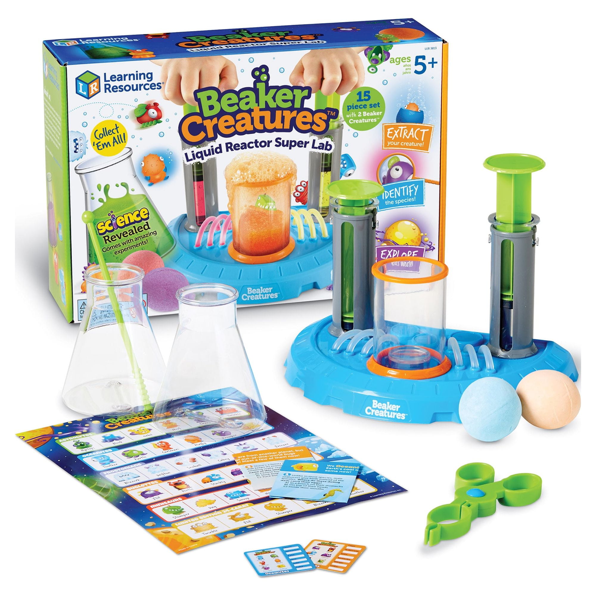 Learning Resources Beaker Creatures Liquid Reactor Super Lab - Walmart.com
