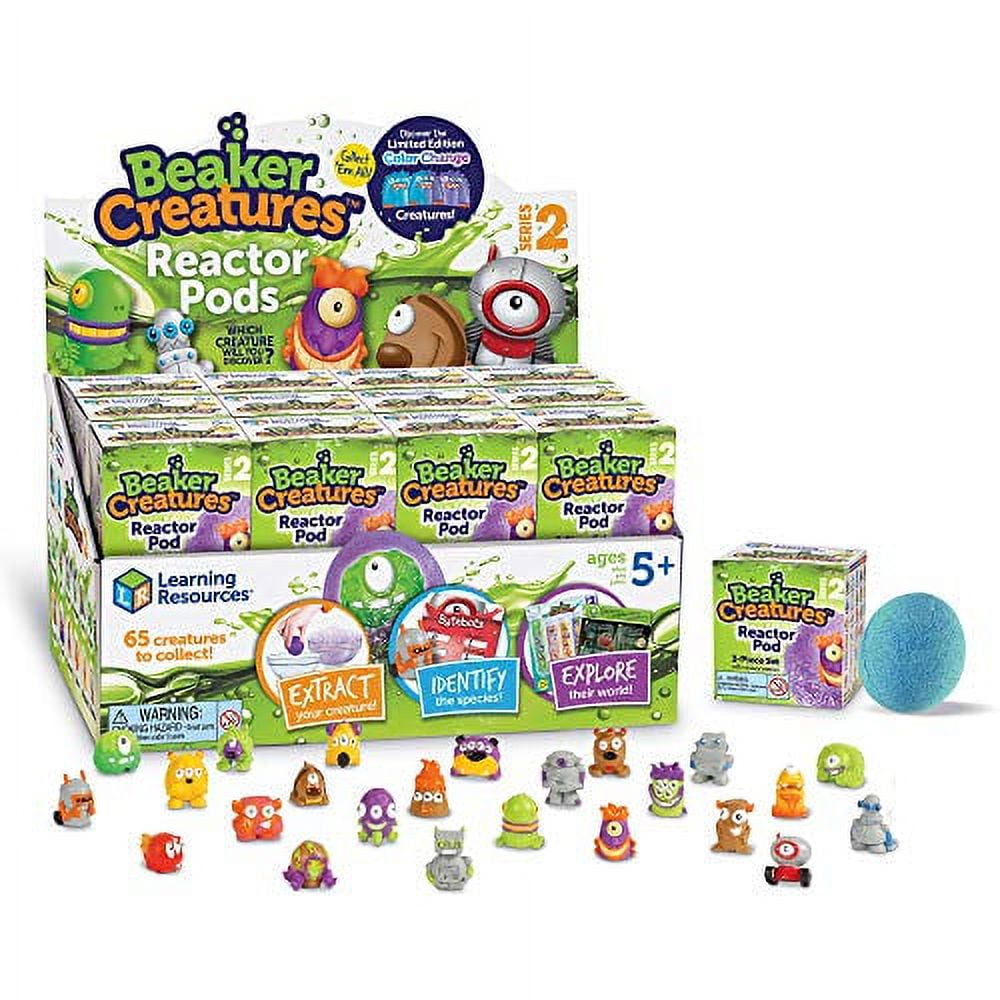 Learning Resources Beaker Creatures Reactor Pods Series 2, 24 Pack ...