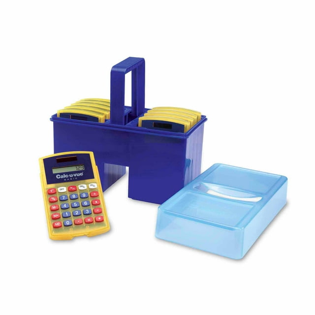 Learning Resources Caddy with 10 Basic Calc-U-Vues - Walmart.com