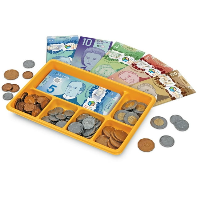 Learning Resources Canadian Currency X-Change Activity Set - Walmart.com