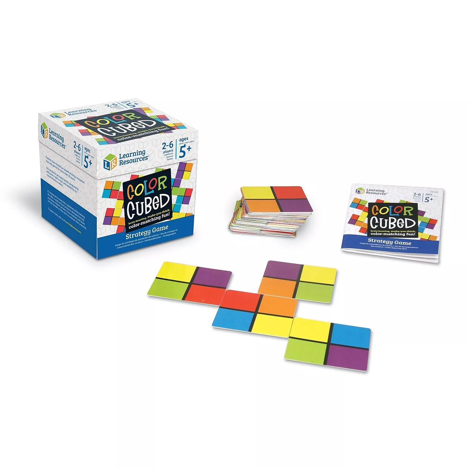 Learning Resources Color Cubed Strategy Game Ages 5+ Ast 9283 - Walmart.com