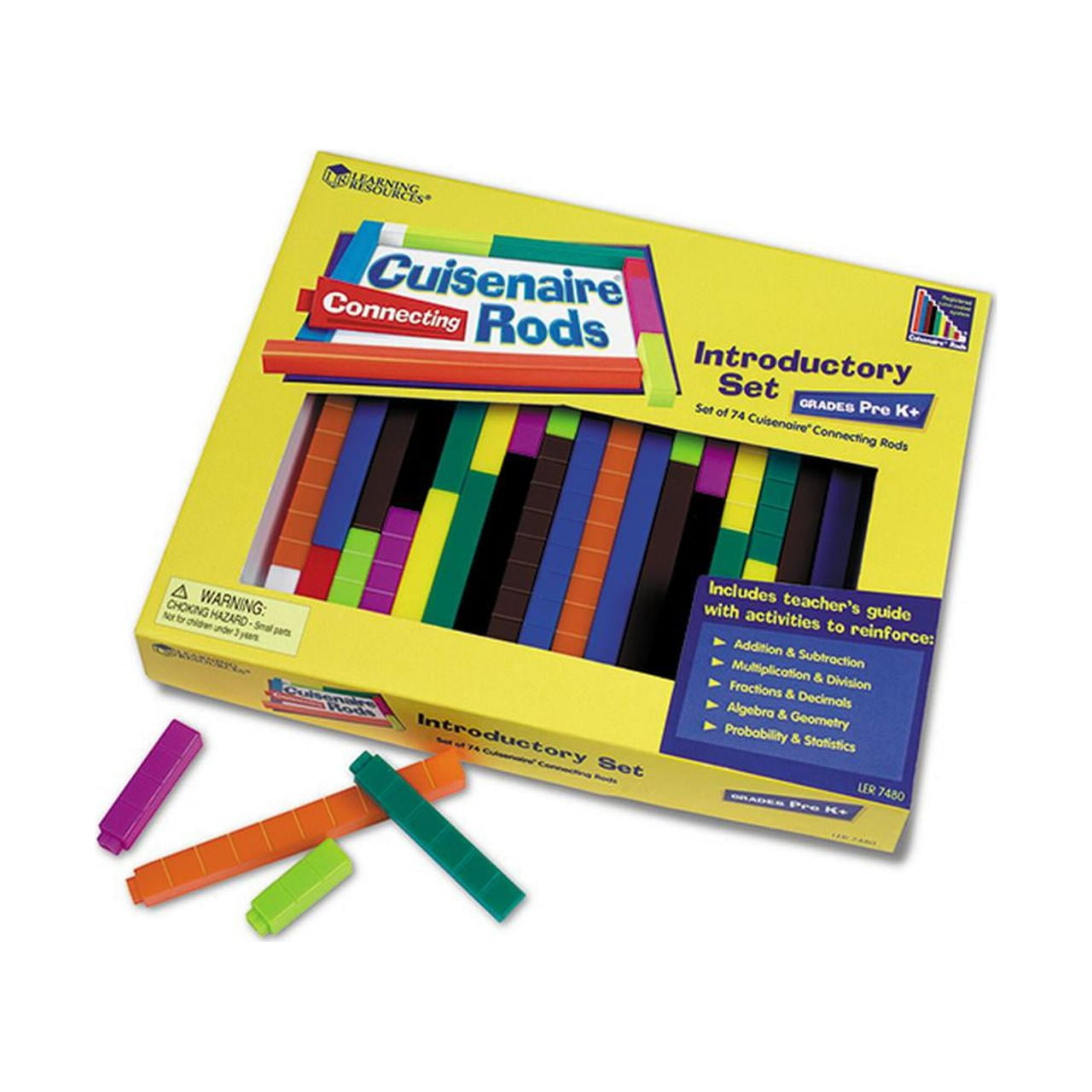 Learning Resources Connecting Rods Intro Set - Walmart.com