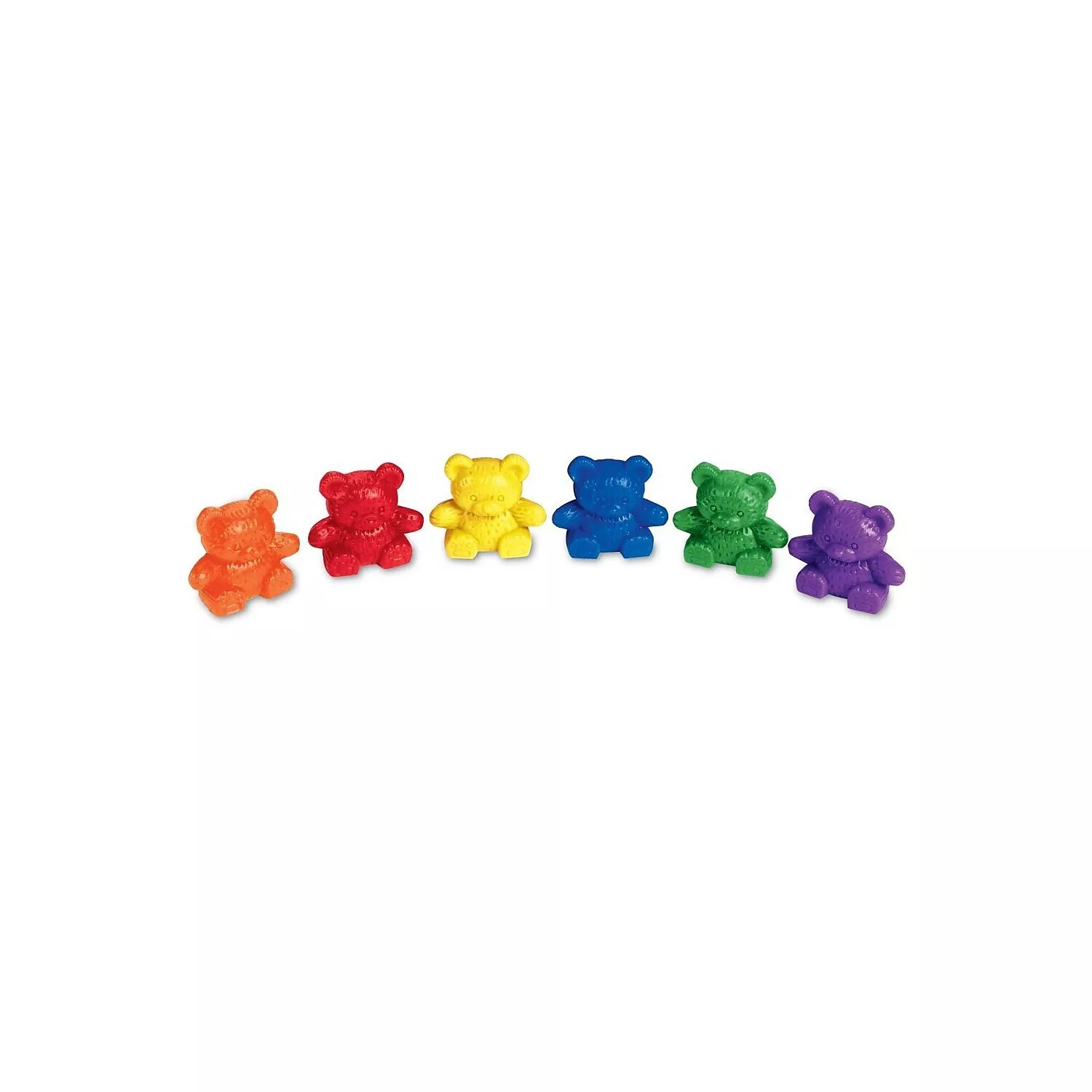 Learning Resources Counters Baby Bear 6 Colors 102-Pk 0729 - Walmart.com