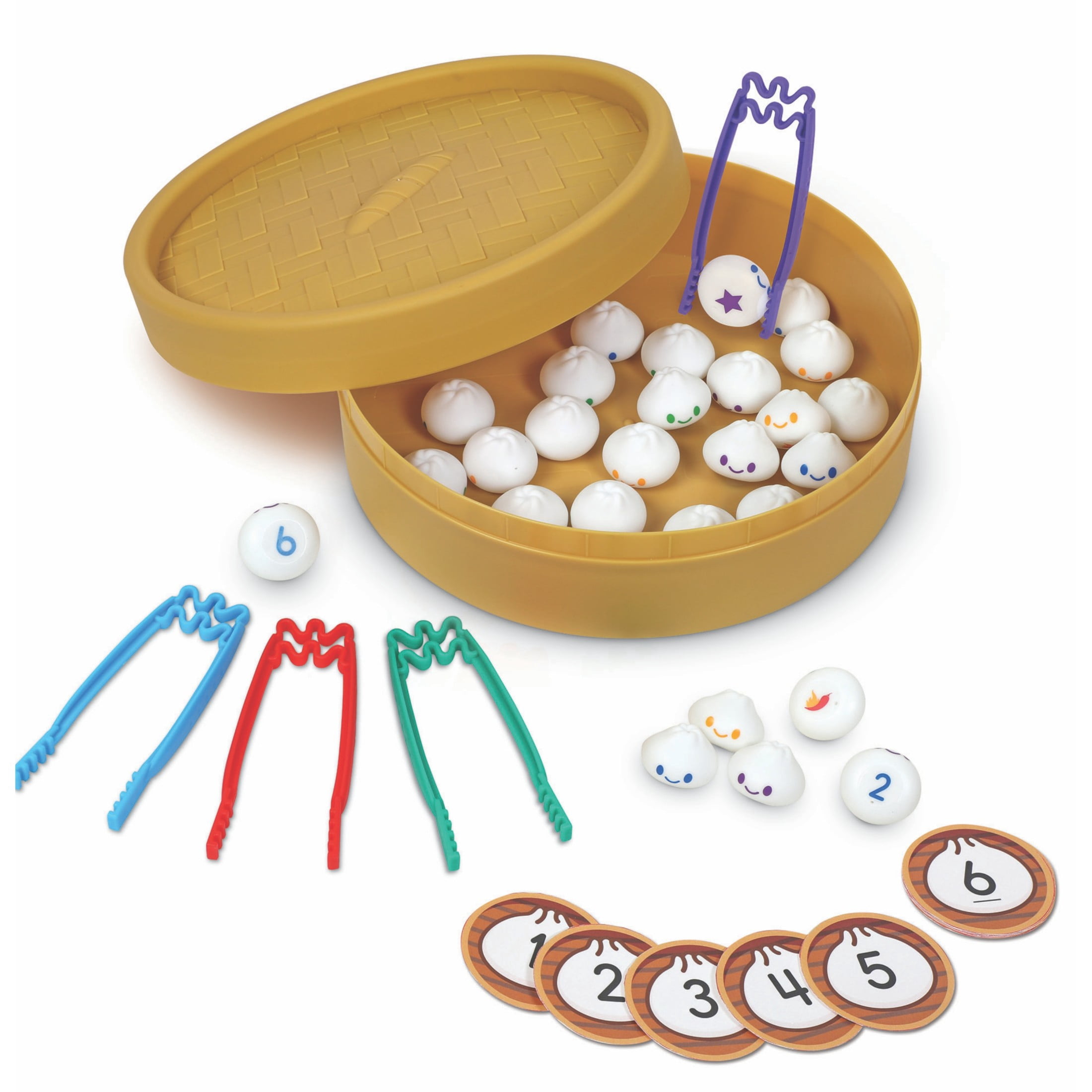 Learning Resources Dumpling Dash! Fine Motor Math Game Kindergarten ...